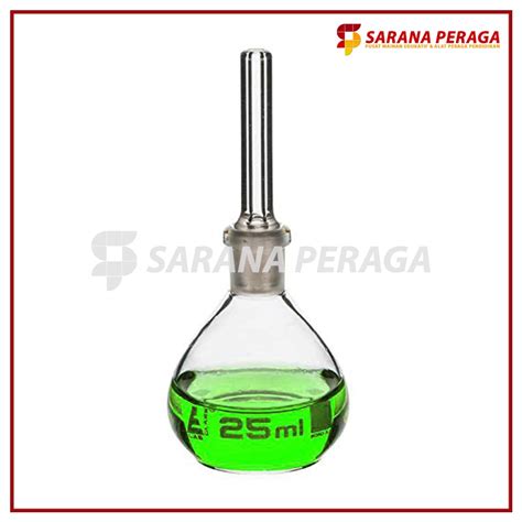 Jual Saranaperaga Piknometer 25 Ml Kaca Alat Peraga Laboratorium