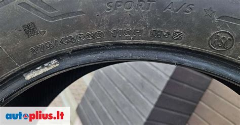 Bridgestone ALENZA SPORT vasarinės 275 45 R20 A25610379