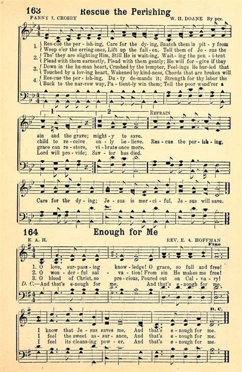 Songs Of The Cross Rescue The Perishing Hymnary Org