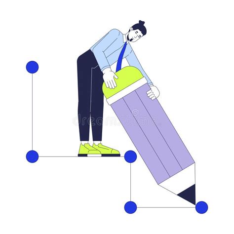 Make Your Own Way D Illustration Concept Stock Illustration
