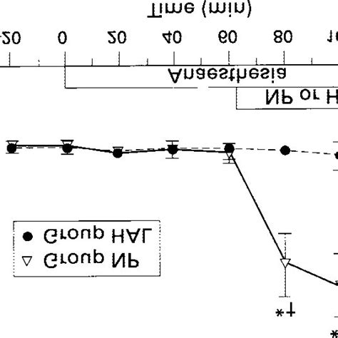 Iso Mac Chart For Sevo ̄urane Age B 1 Yr The Vertical Shifts For The Download Scientific