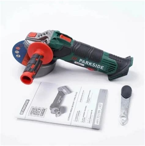 Meuleuse D Angle Sans Batterie Parkside Pwsa Li C Meuleuse Sans Batterie Ni Chargeur Eur