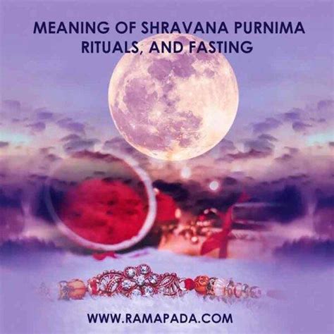 Meaning Of Shravana Purnima Rituals And Fasting Ramapada Acharjee