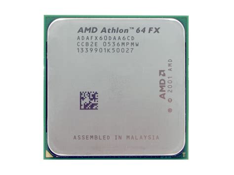 Open Box Amd Athlon Fx Athlon Fx Toledo Dual Core Ghz Socket Processor