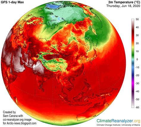 Seemorerocks The Ongoing Siberian Heatwave