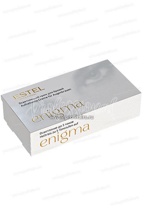 Estel Enigma Осветляющий крем для бровей (набор)