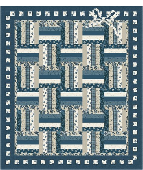 Fairfield Ribbons Downloadable Pdf Quilt Pattern Coach House Designs