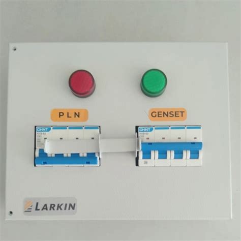 Jual Panel Interlock Switch PLN Genset CHINT 4P OHM Saklar Switch Handle Shopee Indonesia