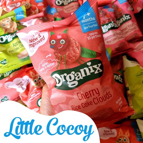 Organix Rice Cake Clouds Cherry 7 Months Lazada Ph