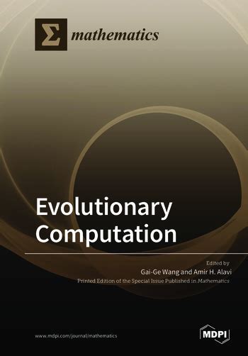 evolutionary computation mdpi books