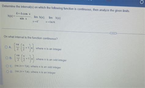 Solved Determine The Interval S On Which The Following Chegg