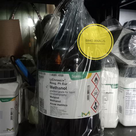 Jual METHANOL HPLC Merck 106007 METANOL HPLC 4 Liter Metil Alkohol