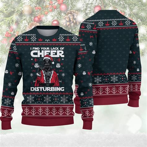 Christmas Star Wars Darth Vader I Find Your Lack Cheer Disturbing