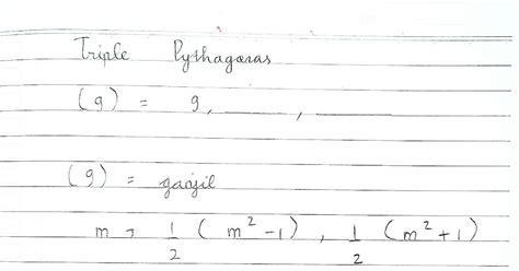 Sharing 7 Triple Pythagoras