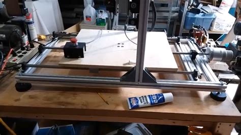 A Home Built Cnc Router Made From 80 20 Components