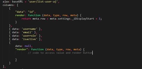 How To Access Different Json Objects While Rendering Columns DataTables Forums