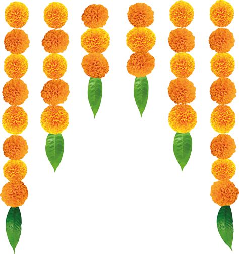 Toran Marigold Decoration Diwali Karwa Choth Indian Festivals 19868043 Png