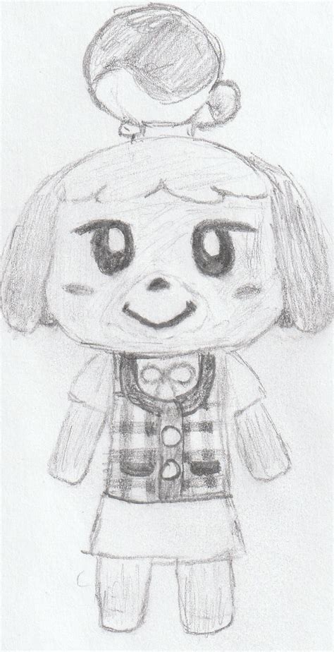 Another Isabelle Sketch By Theglitchyporygon On Deviantart
