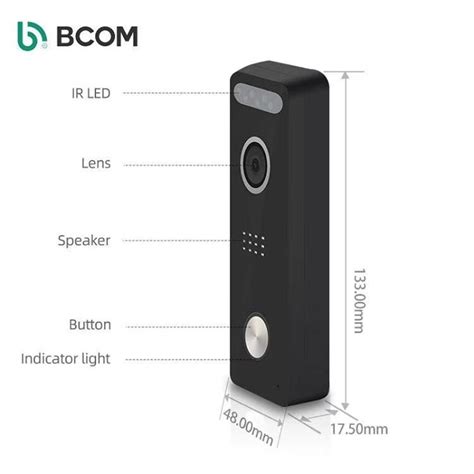 China Security Doorbell Manufacturers Suppliers Factory Custom Security Doorbell BCOM