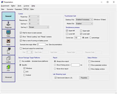 Bci Lsl Markers And Or Hardware Triggers With Brain Products And Stimulus Presentation Software