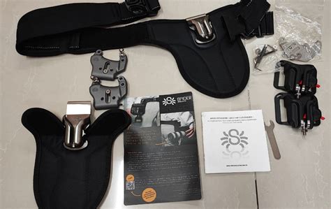 Spider Camera Dual Holster System With Spider Blackwidow Holster X 2