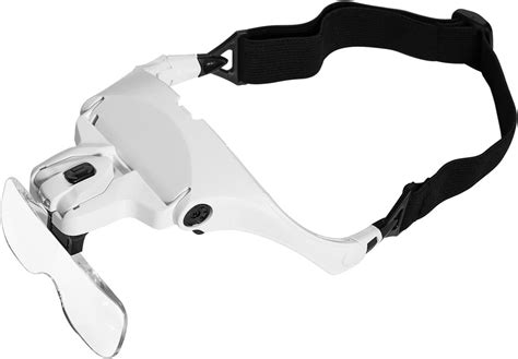 Wearable Or Headband Magnifiers Eyeglass Magnifying Glass Usb