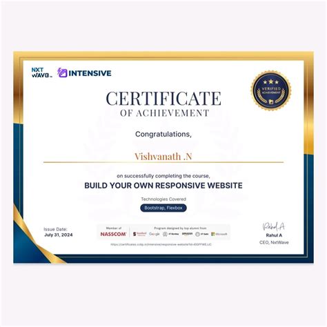 Vishvanath N On Linkedin Nxtwave Ccbp Coding