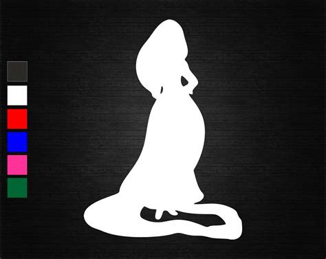 Rapunzel Disney Princess Silhouette Who Doesnt Want To Be A Princess