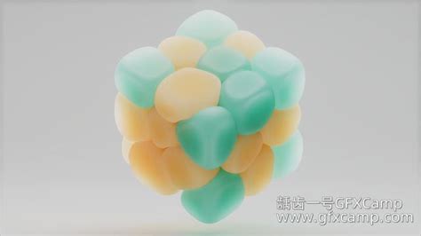 C4D柔体动力学方块填充动画教程 Skillshare New C4D Soft Body Dynamics Filling a