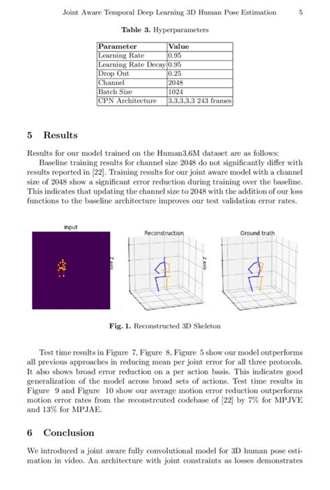 Back To The Future Joint Aware Temporal Deep Learning 3d Human Pose