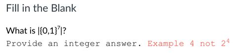 solved fill in multiple blanks use the set definitions a