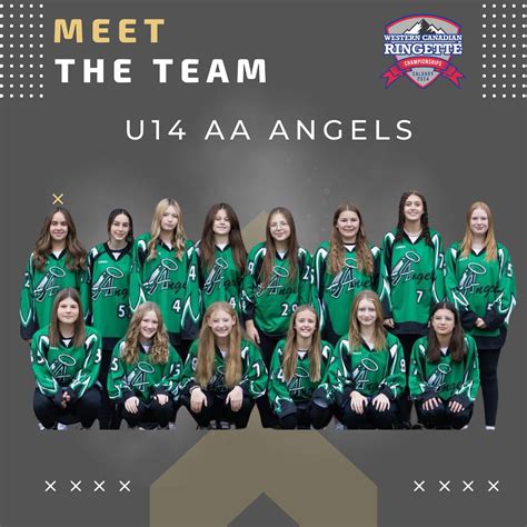Meet The Team U14 Aa Angels Ringette Manitoba Facebook