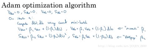 Coursera Andrew Ng 02 Week 2 28—adam 优化算法adam Algorithm Intuition