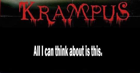 With The New Krampus Movie Coming Out I Couldnt Help But Notice