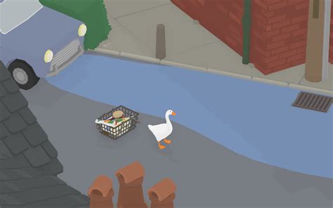 Untitled Goose Game – симулятор гуся-террориста