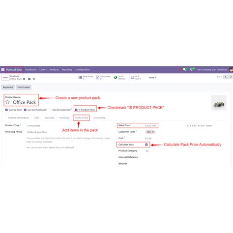 POS Bundle Product Pack App For Odoo Streamline Your Sales Process
