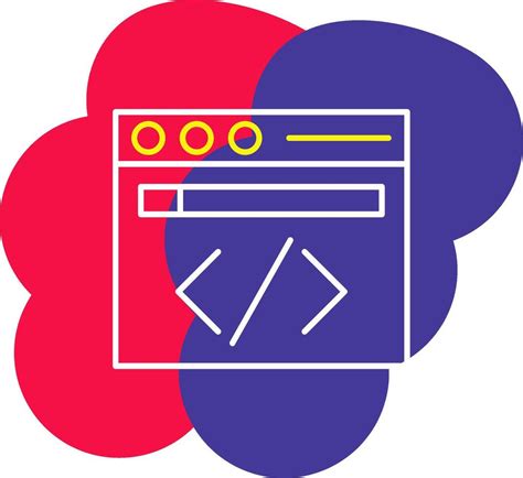 Development Line Tow Color Bubble Growth Software Build 69558498 Vector