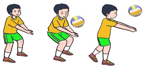 Langkah Langkah Passing Bawah Bola Voli Id