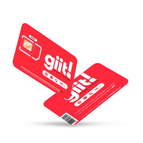Sim Para Celular 4g Lte Giit Office Depot Mexico