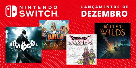 Descobre os jogos que chegarão à Nintendo Switch este mês outubro de