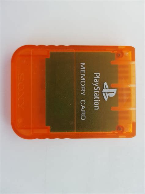 Sony 1MB Memory Card ORANGE