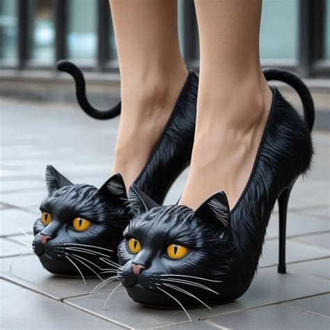 Cat Inspired High Heels The Purrfect Blend Of Fashion And Feline Flair