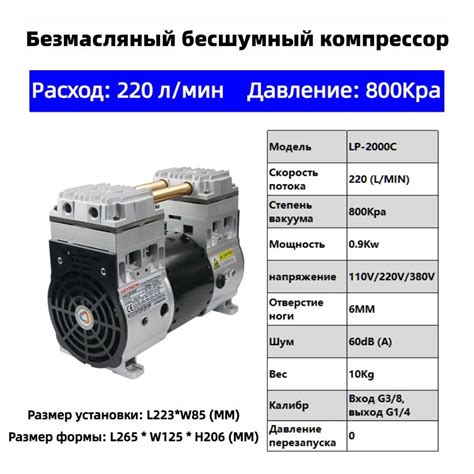 Компрессор Безмасляный, 900 Вт - купить по выгодным ценам в интернет ...