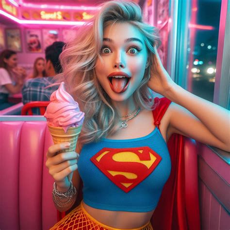 Supergirl Visits Wonka By Popooobb On Deviantart