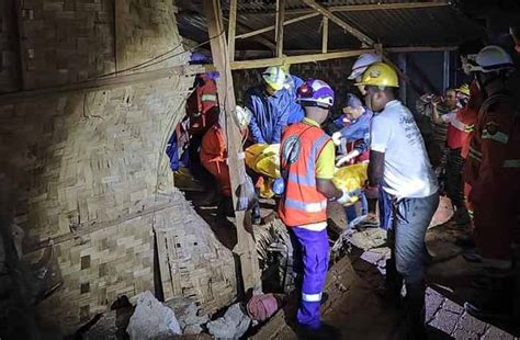 လားရှိုးတွင် အုတ်တံတိုင်းပြိုကျသဖြင့် သားအမိ ၄ ဦး သေဆုံး