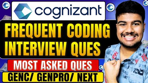 Cognizant Most Frequently Asked Coding Questions Crack GenC GenC