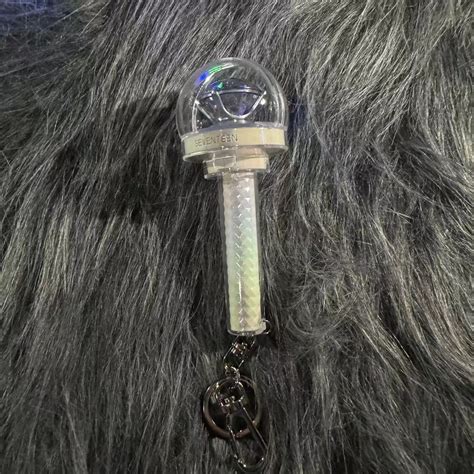 Kpop Idol Ateez Twice Gidle Seventeen Mini Lightstick Keyring Candybong