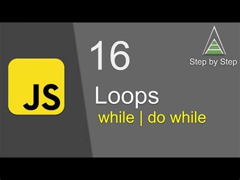Javascript Beginners Tutorial While And Do While Loops Youtube