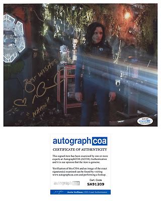 Rachael Ancheril Signed Photo 8x10 Acoa Autographed Star Trek Discovery Ebay