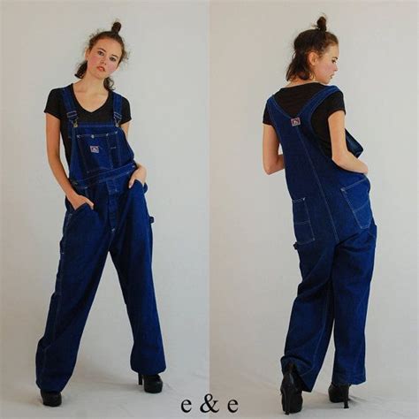 Ben Davis Vintage Dark Wash Dungarees